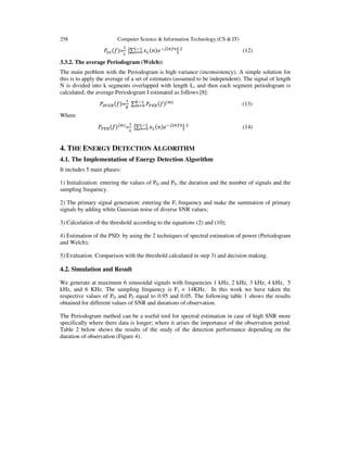 Implementation of a bpsk modulation based cognitive radio system using the energy detection ...