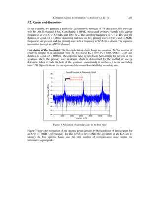 Implementation of a bpsk modulation based cognitive radio system using the energy detection ...