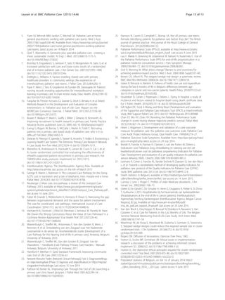 Implementation of a care pathway for primary palliative care - study ...