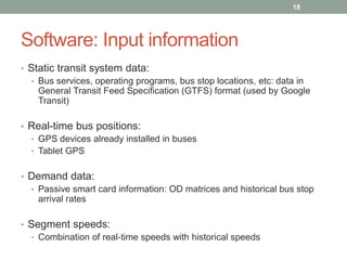 Implementation of a headway control system for buses in santiago | PPT