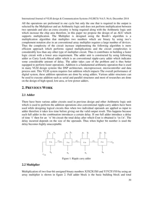 Implementation of an arithmetic logic using area efficient carry lookahead adder | PDF