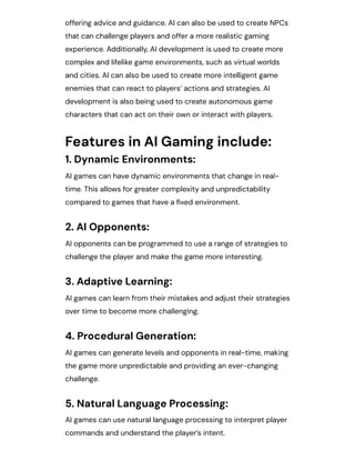 Implementation of Artificial Intelligence in Gaming.pdf