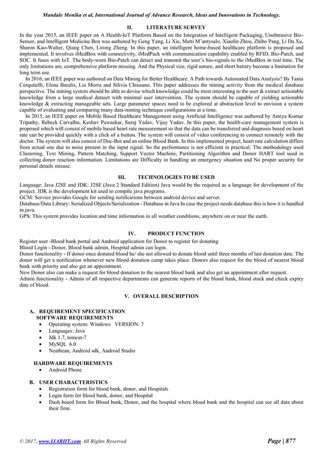 Implementation of blood donation application using android smartphone | PDF