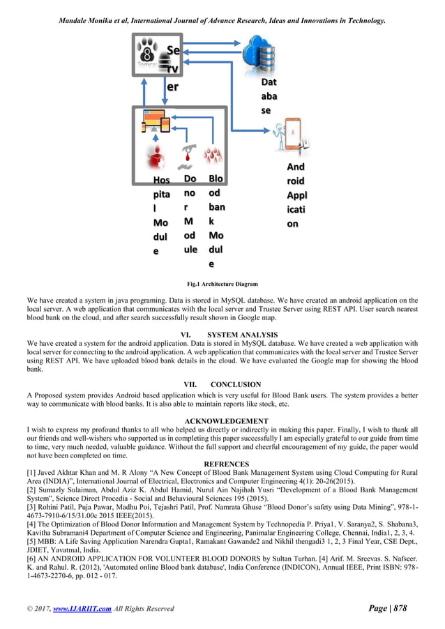 Implementation of blood donation application using android smartphone | PDF