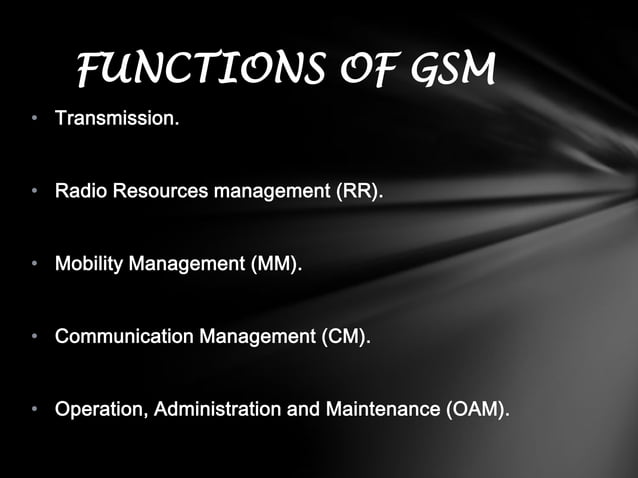 Implementation Of Bss And Nss In Mobile Communication | PPSX ...