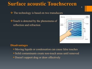 Implementation of capacitive touch screen in smart devices | PPTX ...