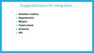 Implementation of cbme curriculum in pharmacology | PPTX