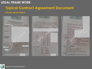 Implementation of construction project with detailed contract documents ...