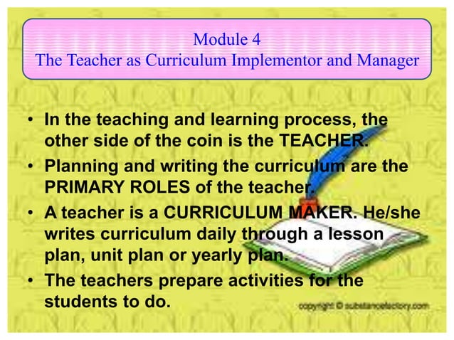 Implementation of curriculum | PPTX