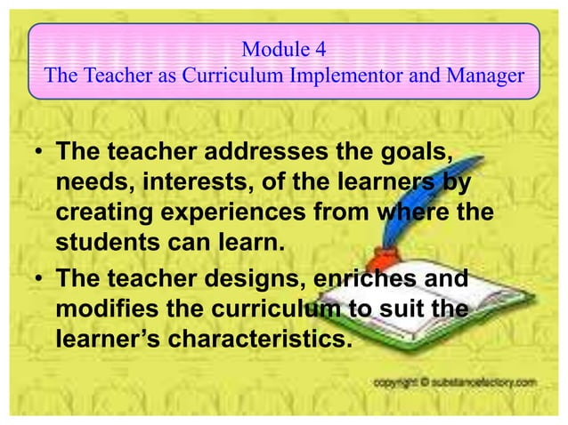 Implementation of curriculum | PPTX