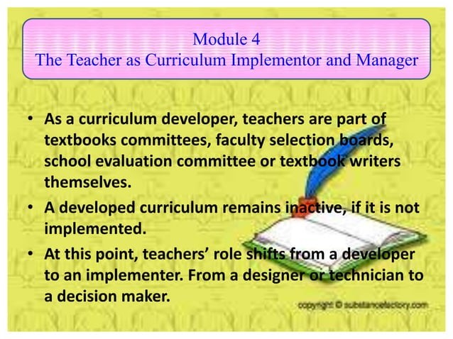 Implementation of curriculum | PPTX