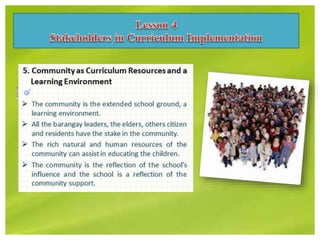 Implementation of curriculum | PPTX