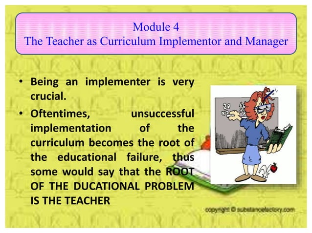 Implementation of curriculum | PPTX