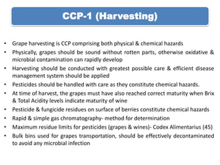 Implementation of hazard analysis critical control point ( | PPTX