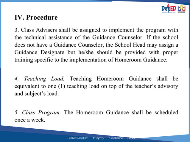 Implementation of Homeroom Guidance for SY 2021-2022.pdf | Educational Assessment | Education