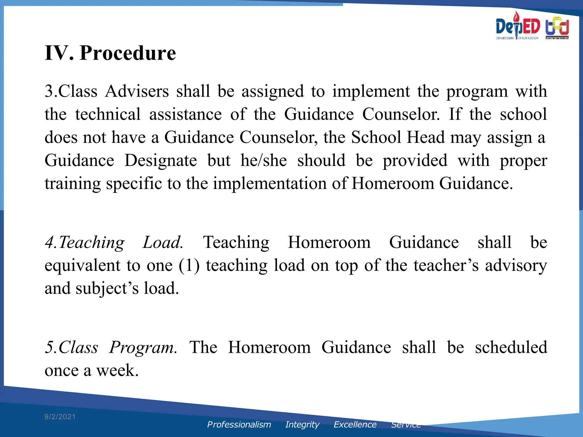 Implementation of Homeroom Guidance for SY 2021-2022-M Marlene.pptx