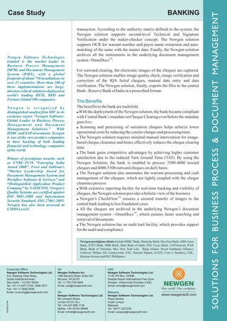 Implementation of image based cheque clearance | PDF