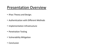 Implementation of IPsec with PKI | PPTX | Internet | Computing