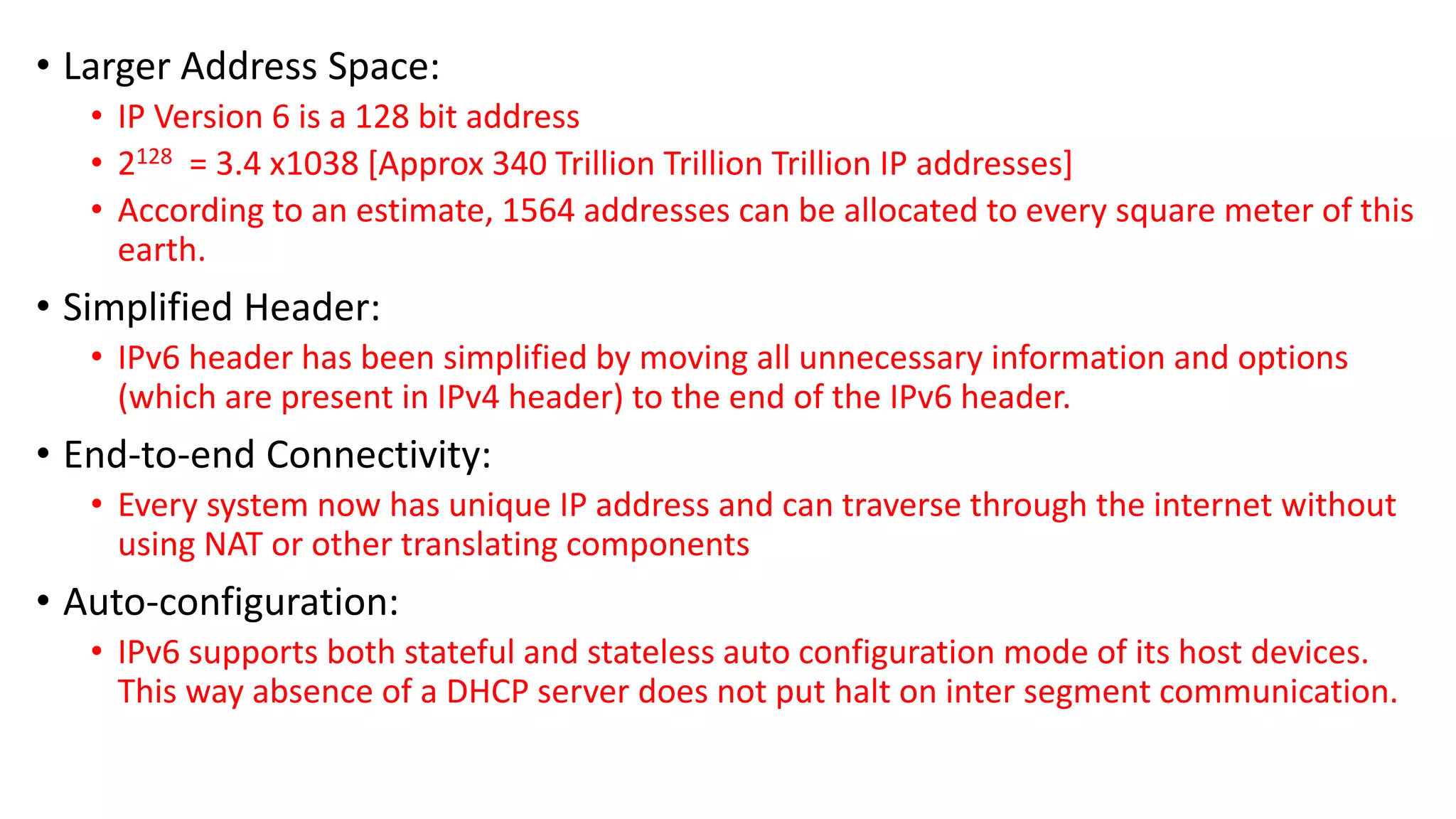A very good introduction to IPv6 | PPTX
