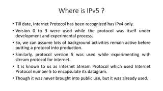 A very good introduction to IPv6 | PPTX