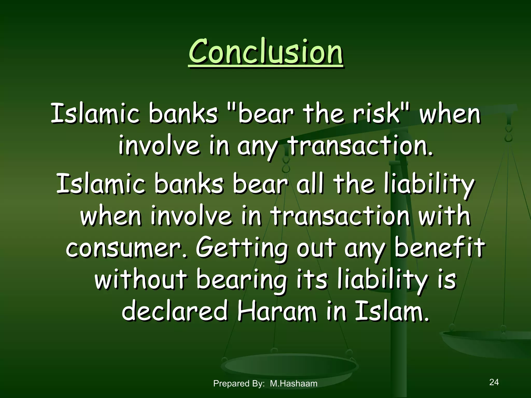Implementation of islamic banking in pakistan by m.hashaam | PPT
