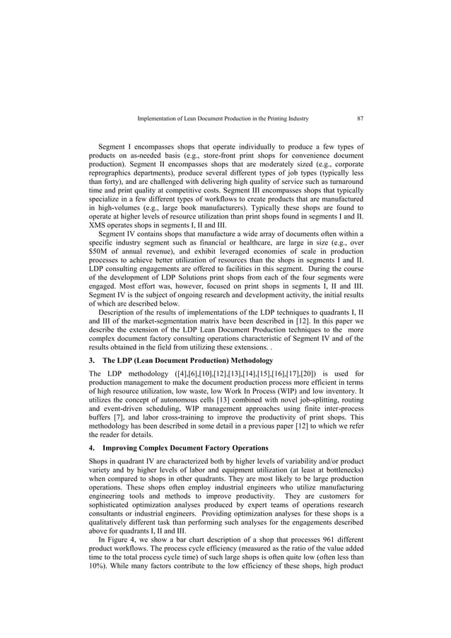 Implementation of lean document production in the printing industr | PDF