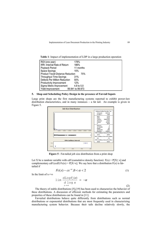 Implementation of lean document production in the printing industr | PDF