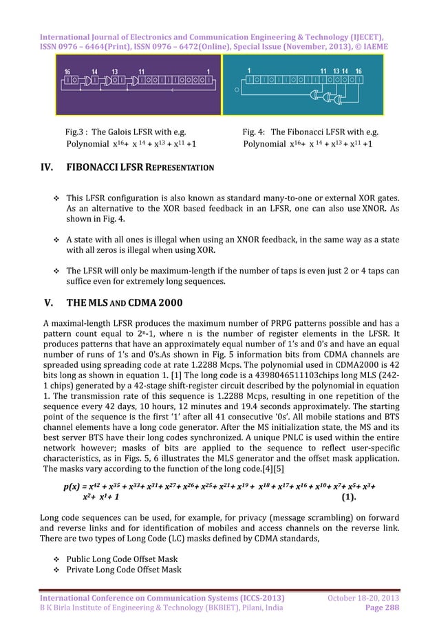 Implementation of maximal length sequences for | PDF | Programming Languages | Computing