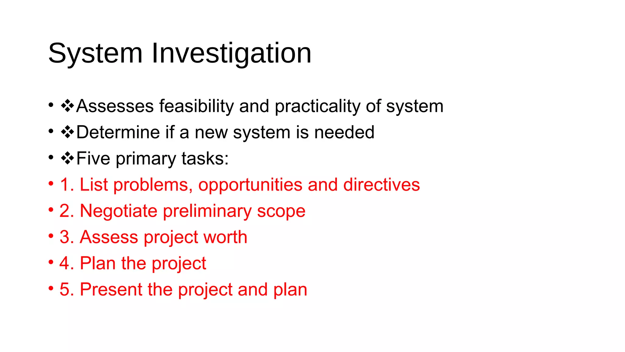 Implementation of MIS and its methods | PPT