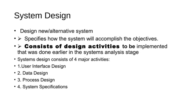 Implementation of MIS and its methods | PPT | Computer Software and ...