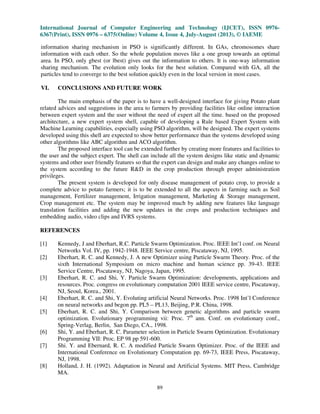 Implementation of particle swarm optimization pso algorithm on potato ...