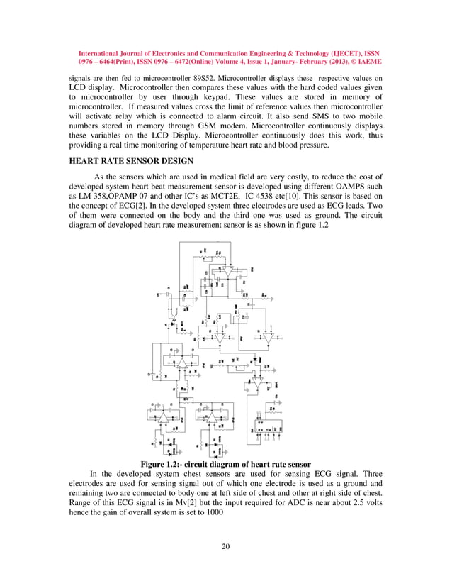 Implementation of patient monitoring system using gsm technology 2 | PDF