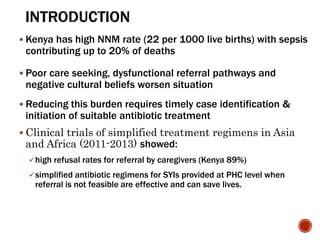 Implementation of psbi activities in kenya | PPTX