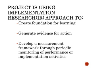 Implementation of psbi activities in kenya | PPTX