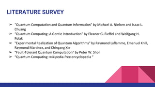 IMPLEMENTATION OF QUANTUM LOGIC GATES (1).pptx
