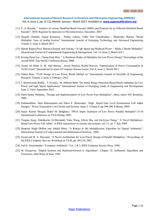 Implementation of Radix-4 Booth Multiplier by VHDL | PDF | Computer ...