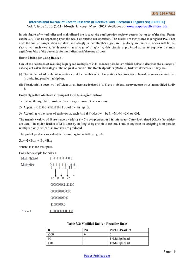 Implementation of Radix-4 Booth Multiplier by VHDL | PDF | Computer Software and Applications ...