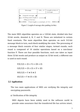 Implementation of rainbow tables to crack md5 codes | PDF