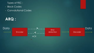 Implementation of reed solomon codes basics | PPTX