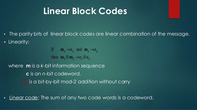 Implementation of reed solomon codes basics