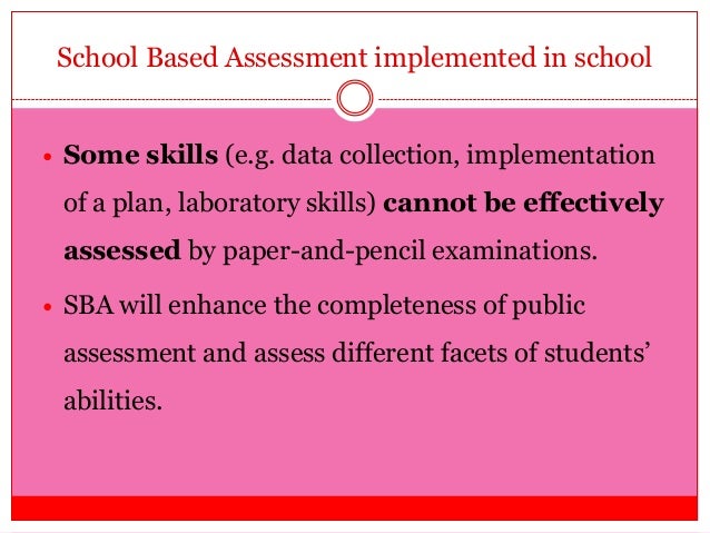 Implementation Of School Based Assessment paling New implementation-of-school-based-assessment-paling-new
