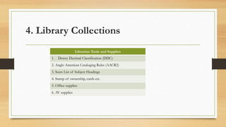 Implementation of School Library DECS Order No. 6, s.1998