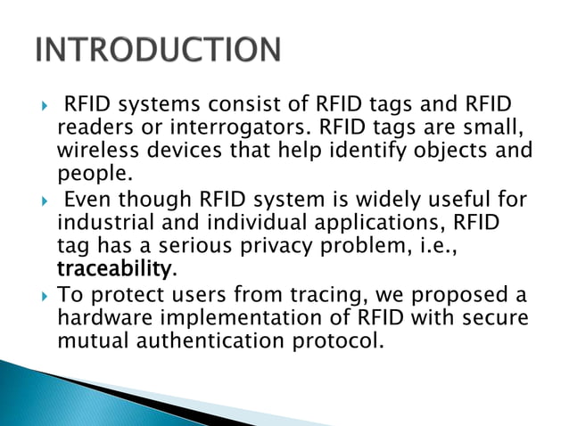 Implementation Of Secure Rfid On Fpga Pptx Computing Technology And Computing