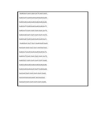 Implementation of sign board dot matrix display with 8051 | PDF
