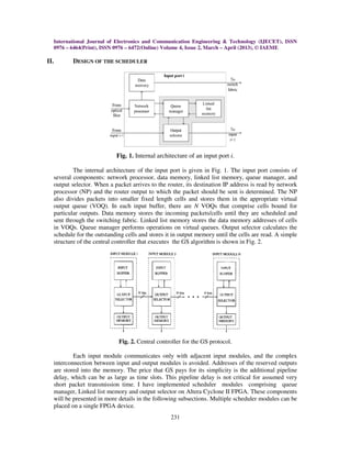 Implementation of switching controller for the internet router | PDF