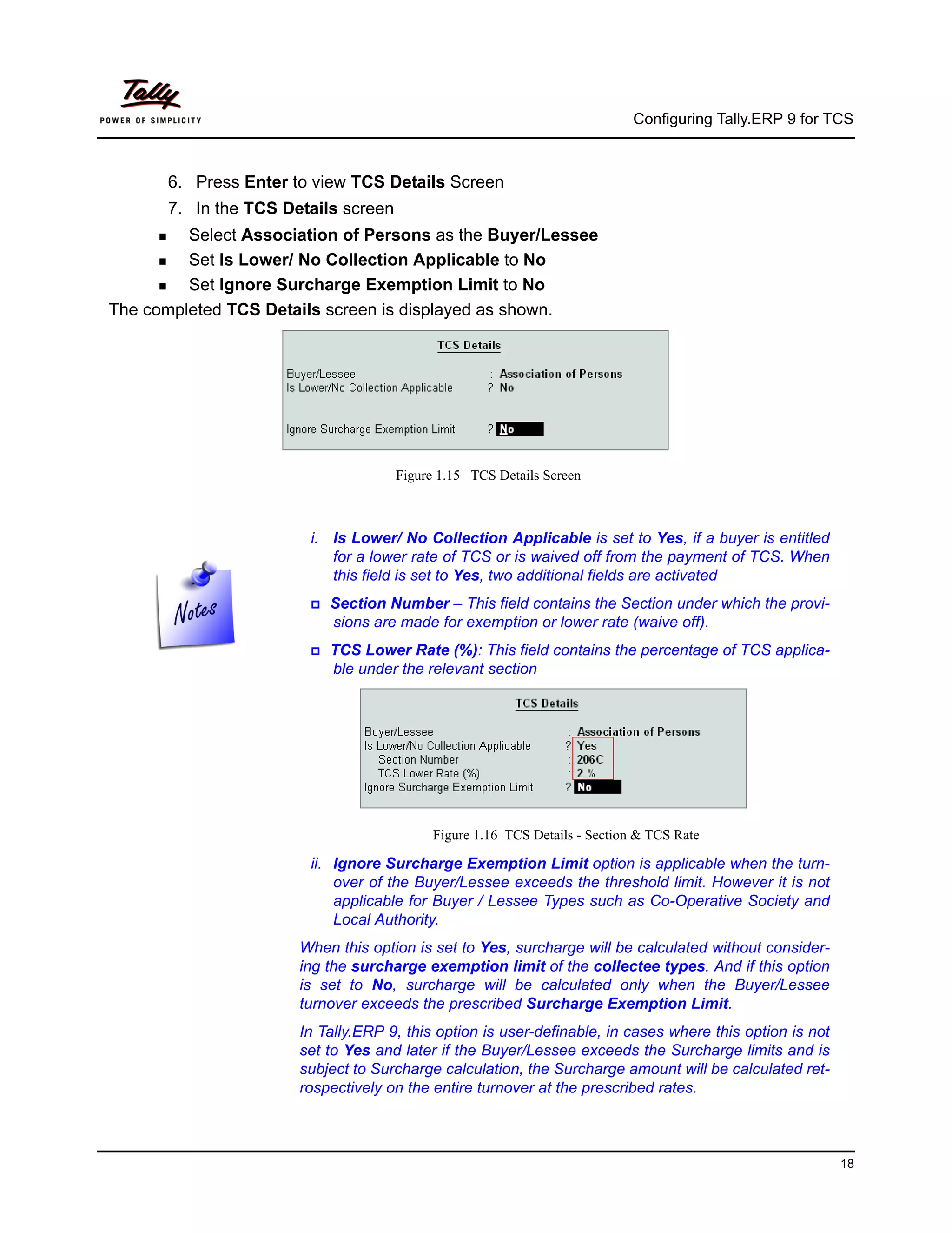 TCS In Tally Erp 9 | PDF
