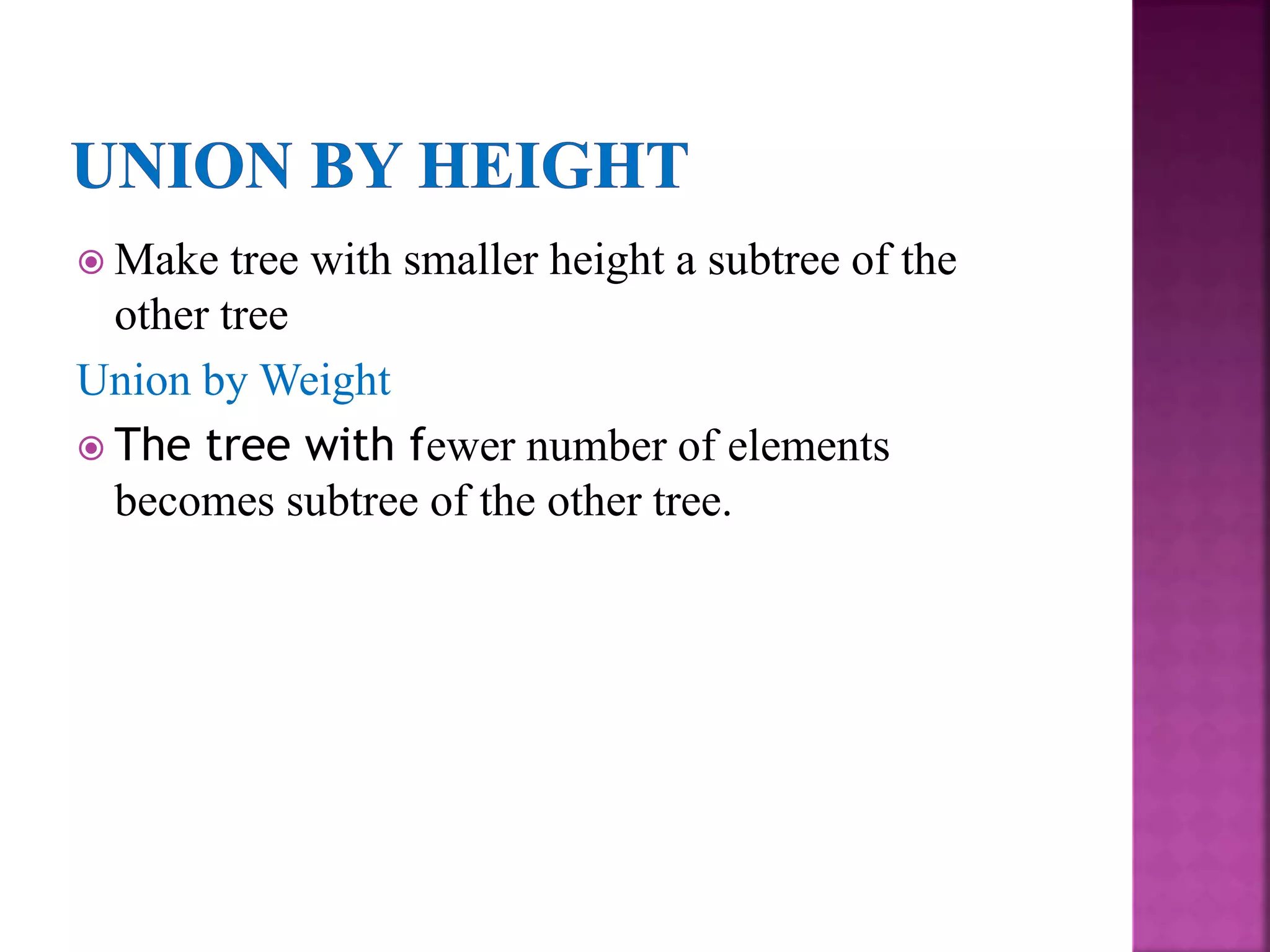 Implementation of union | PPTX