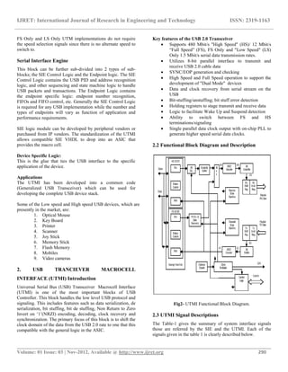 Implementation of usb transceiver macrocell interface | PDF