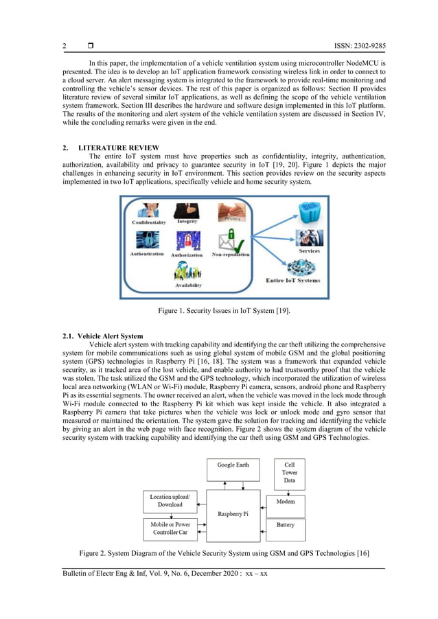 Implementation Of Vehicle Ventilation System Using Node Mcu Esp8266 For Remote Monitoring Pdf