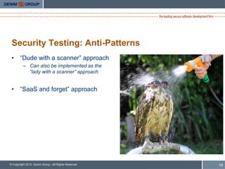 Implementation Patterns For Software Security Programs | PDF | Business ...